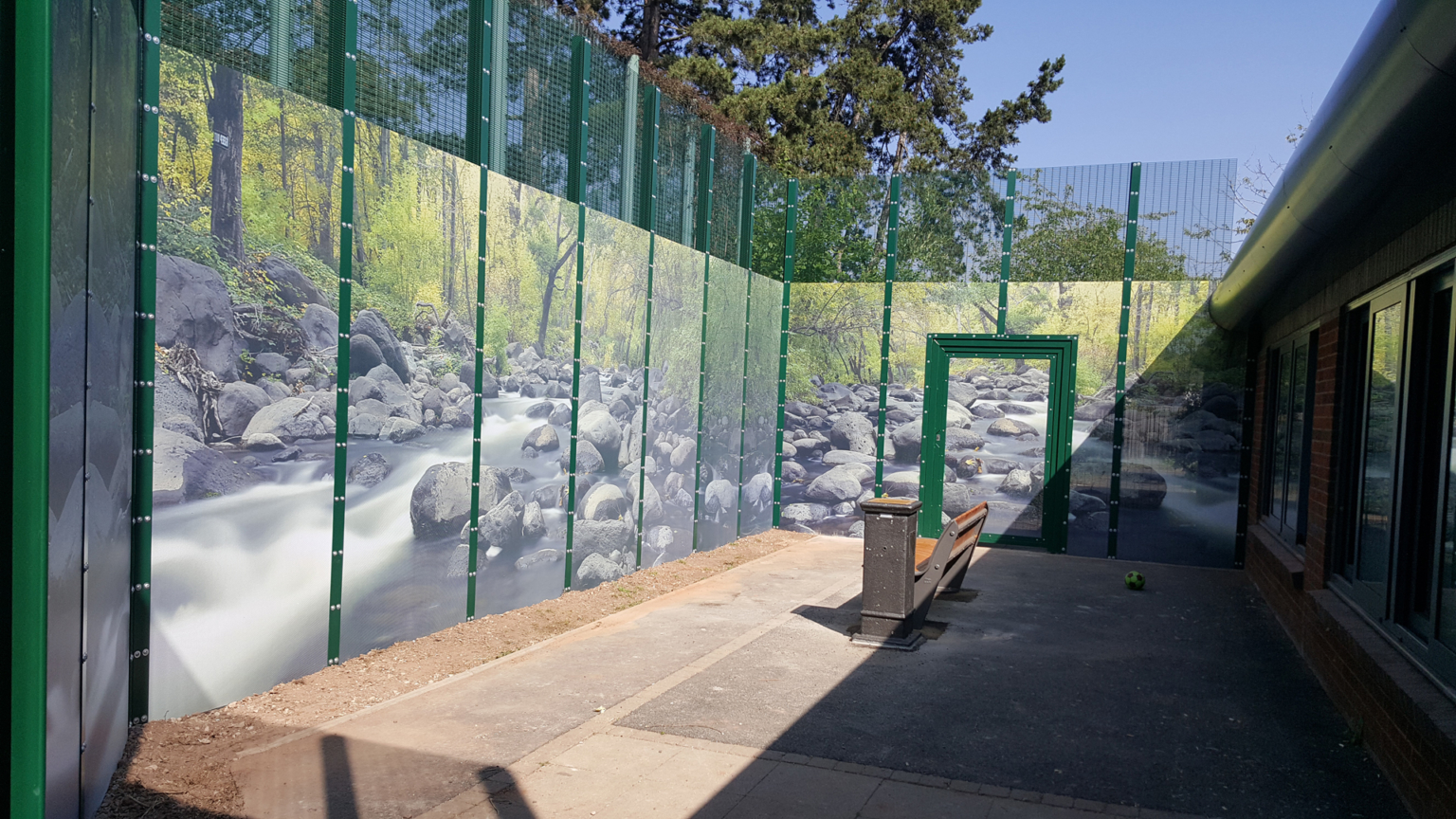 Britplas | Fortress Fencing | Secure fencing for mental health environments